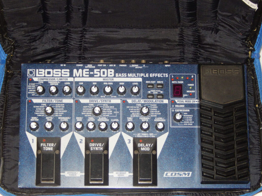 Todo lo Que Necesitas Saber Sobre el Pedal de Efectos Boss ME-20B